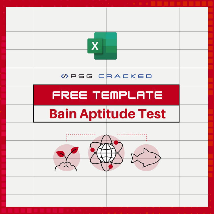 Free Excel Template for McKinsey's Redrock Study | PSG Cracked